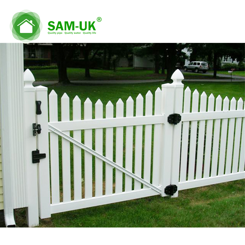 Free Standing Expandable Portable Pvc garden gate