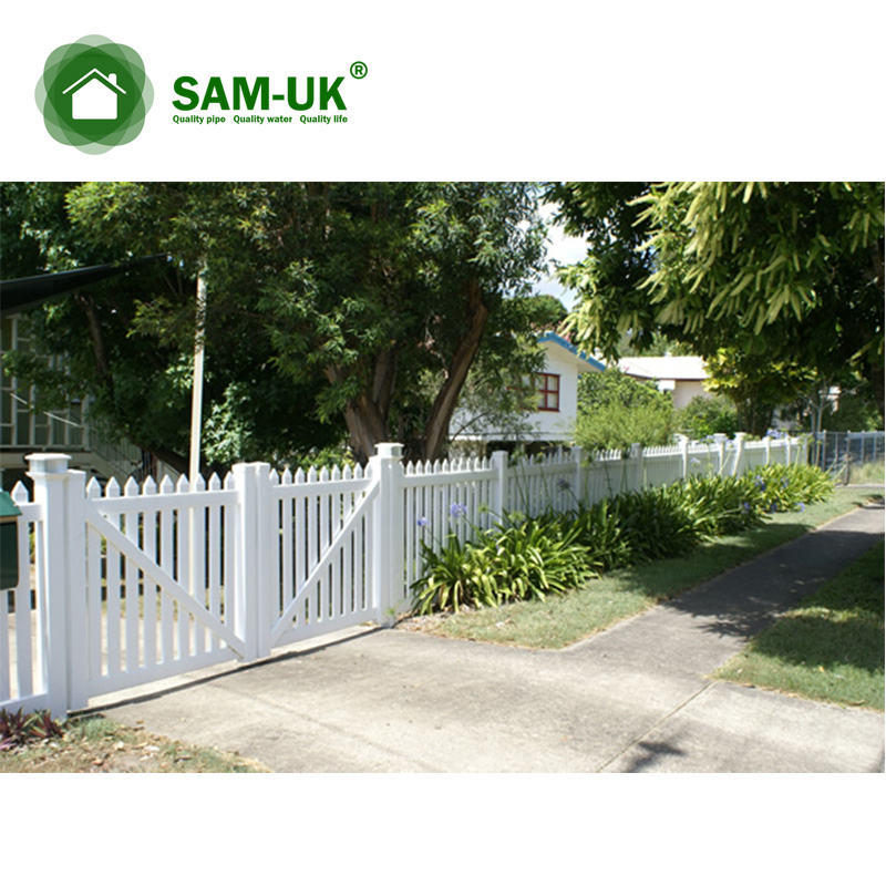 Free Standing Expandable Portable Pvc garden gate